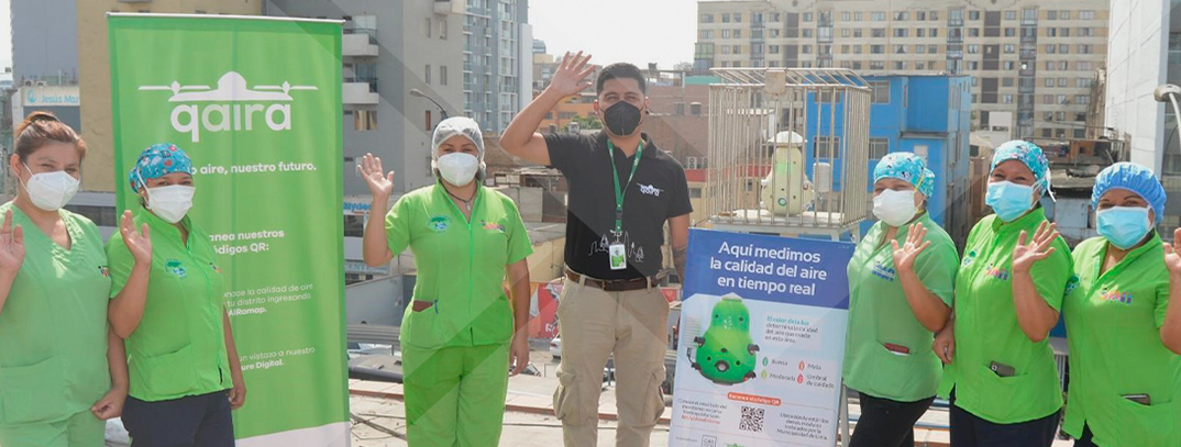 ¿Cómo qAIRa contribuye al desarrollo de una Smart City?